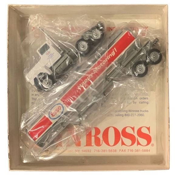 Winross | Toys | Winrossesso Happy Motoring Nib Nostalgia Truck Tank Trailer 64 White 541800 ...